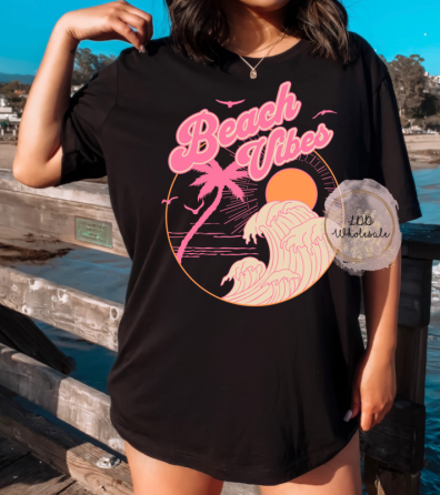 Beach Vibes DTF Print | Little Devils Designs