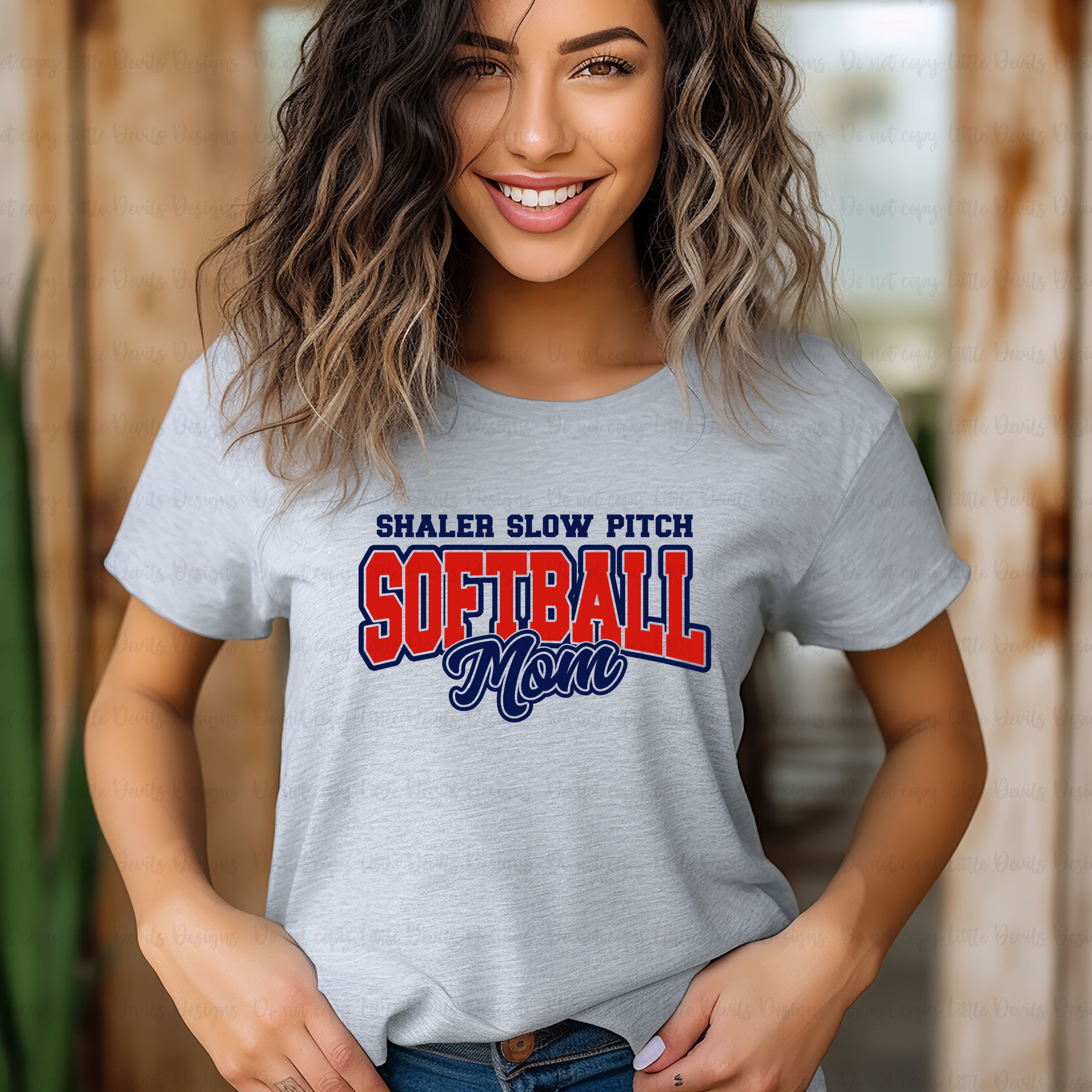 ADULT Shaler Area Slow Pitch Softball | Little Devils Designs