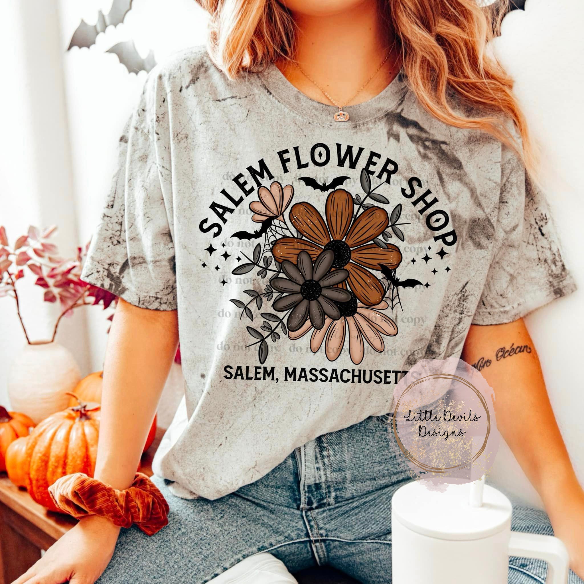 Salem Flower Shop | Little Devils Designs