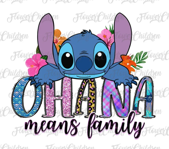Ohana means family | Little Devils Designs