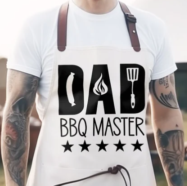 DAD BBQ Master Apron | Little Devils Designs