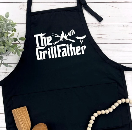 The Grill Father Apron | Little Devils Designs