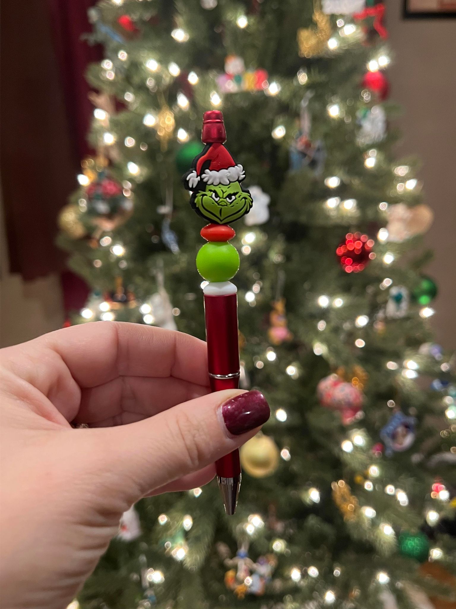 Grinch Individual Ink Pen | Little Devils Designs