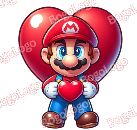 YOUTH Mario Heart | Little Devils Designs