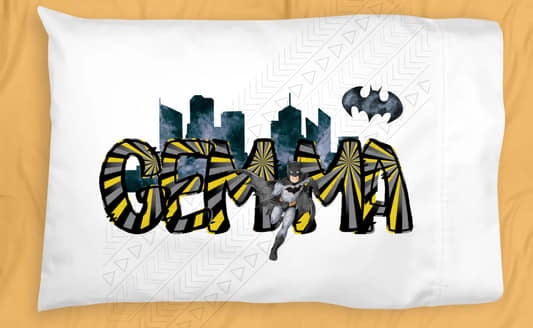 Batman Pillowcase | Little Devils Designs