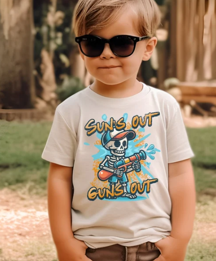 YOUTH Suns Out Guns Out | Little Devils Designs