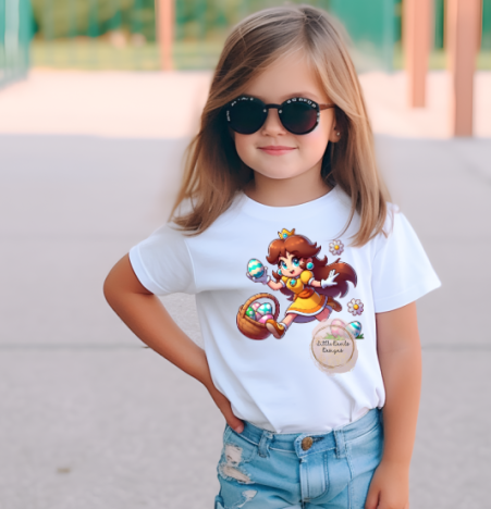 Princess Daisy DTF Print | Little Devils Designs