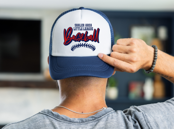 Shaler Area Little League Trucker Hat | Little Devils Designs
