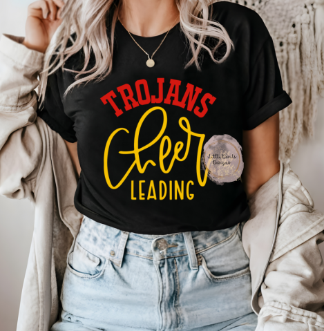 ADULT Trojans Cheer | Little Devils Designs