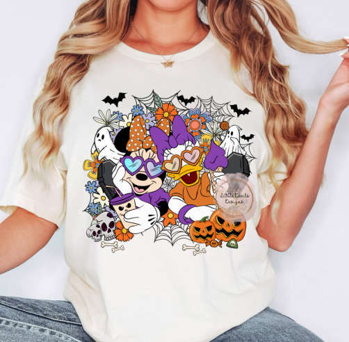 Minnie and Daisy Halloween | Little Devils Designs