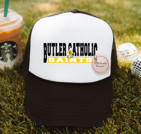 Butler Catholic Saints Trucker Hat | Little Devils Designs